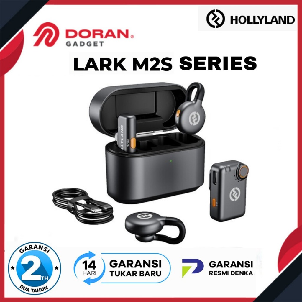 Jual Hollyland Lark M2S Combo | Mini Combo | USB Type-C Mic Dual ...