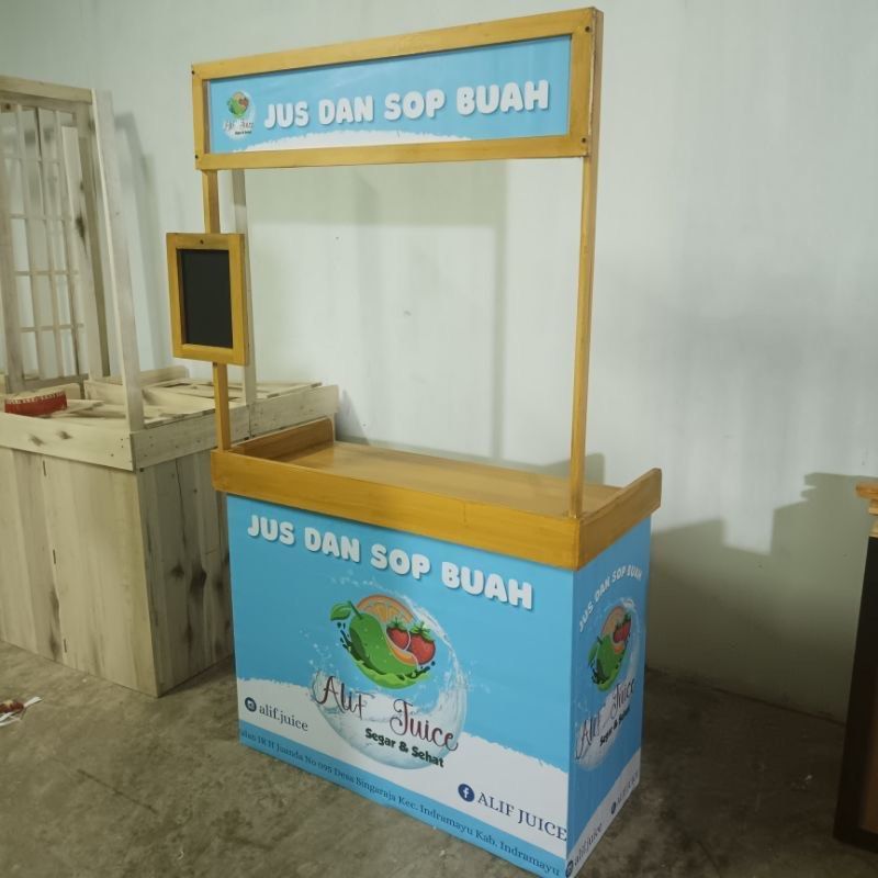 Jual Spanduk Untuk Branding Meja Both stand jualan Bisa Custom Ukuran ...