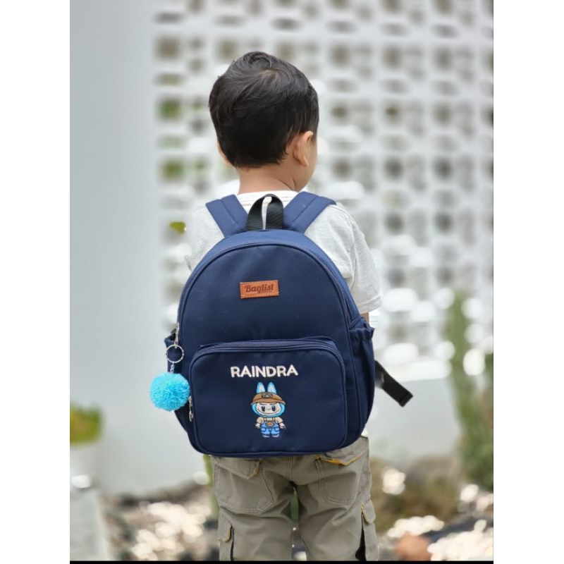 Jual Kiddy Backpack ukuran L Tas anak TK SD custom nama dan gambar ...