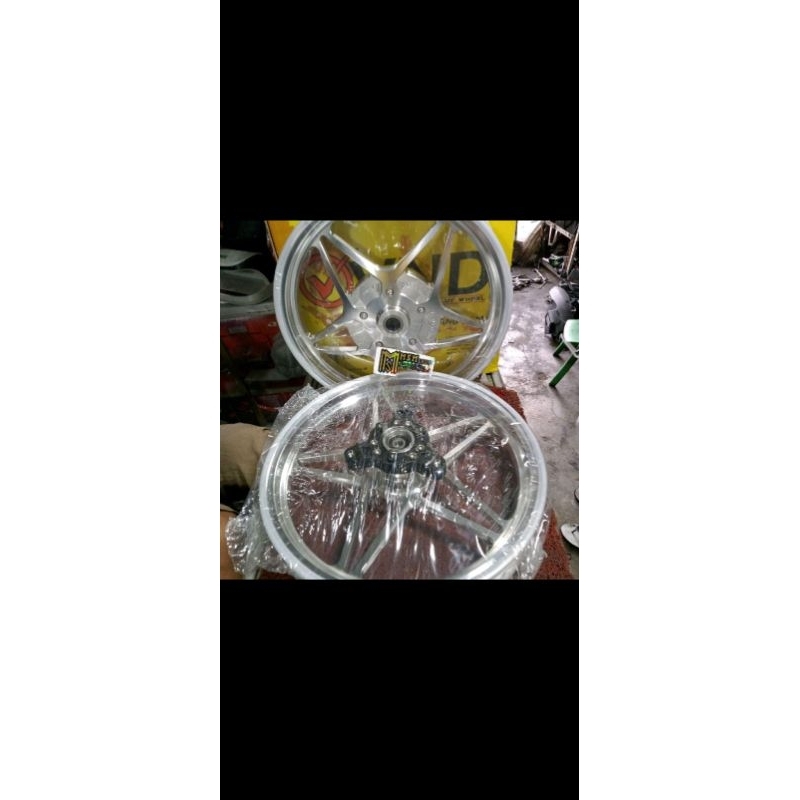 Jual Velg VND V Speed V2 Aerox New Old Pelak Bintang Gen 2 Ring 17 ...