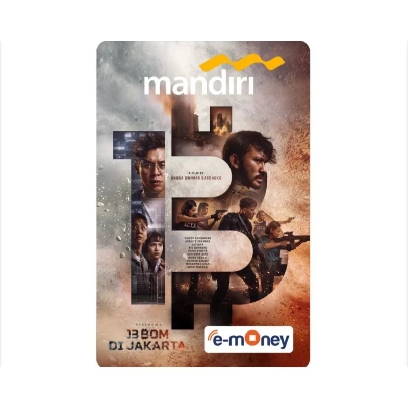 Jual e-Money by Mandiri Edisi Film 13 Bom Di Jakarta | Shopee Indonesia