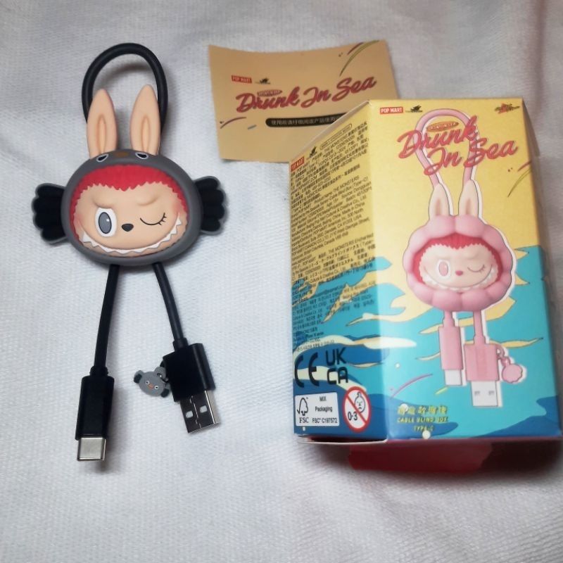 Jual Pop Mart Labubu Drunk In Sea Cable USB-C Type C - Pufferfish ...