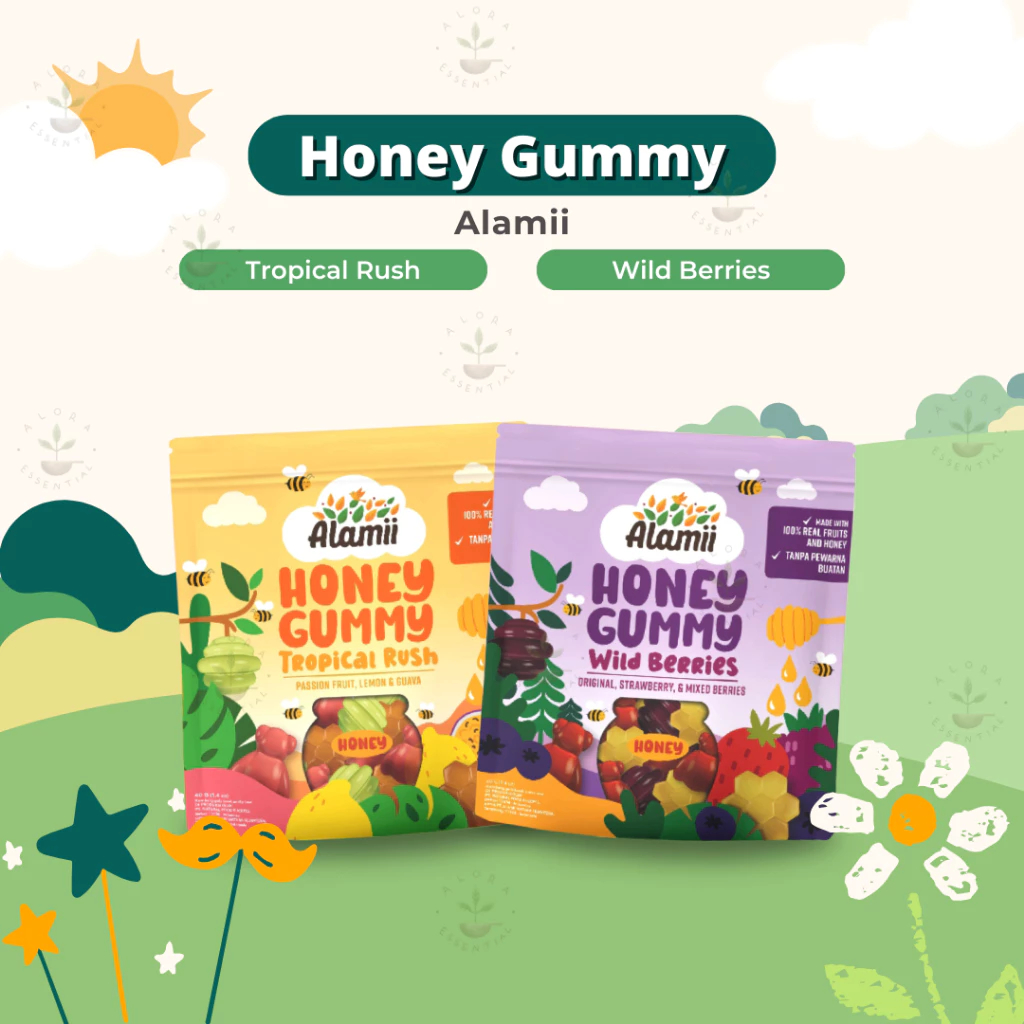 Jual Alamii Honey Gummy 40 gram - Snack Anak - Cemilan Anak Permen ...