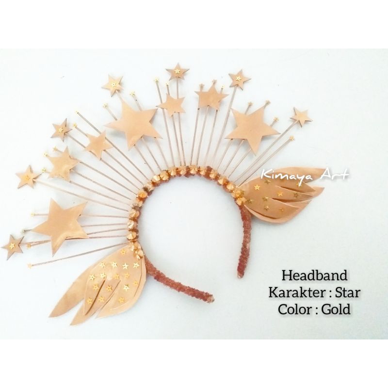 Jual Bando Karakter/Headband Fashion Unik/Bando bahan daur ulang kertas ...