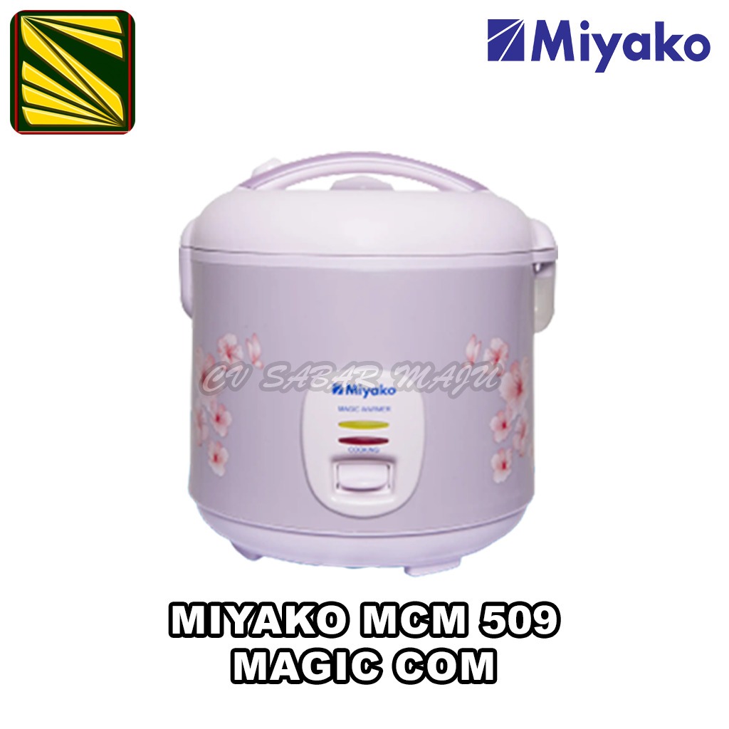 Jual Miyako Magic Com Penanak Nasi MCM 509, Rice Cooker 509 Miyako ...
