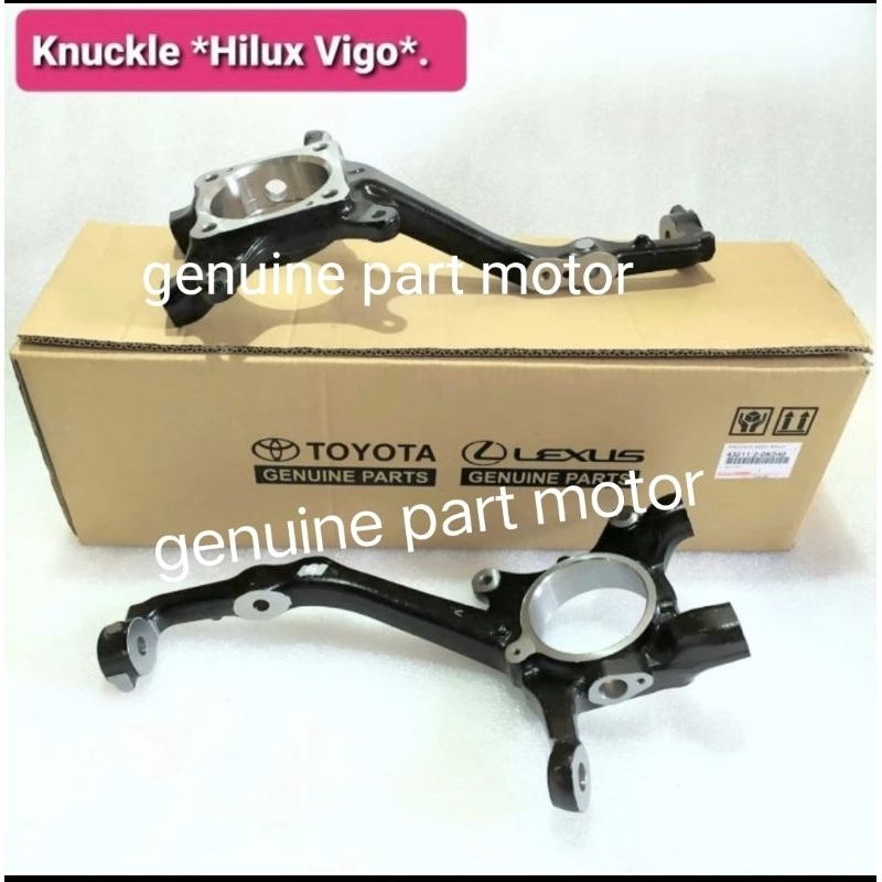 Jual KNUCKLE ASSY TOYOTA HILUX VIGO/FORTUNER VNT DIESEL RH KANAN (43211 ...