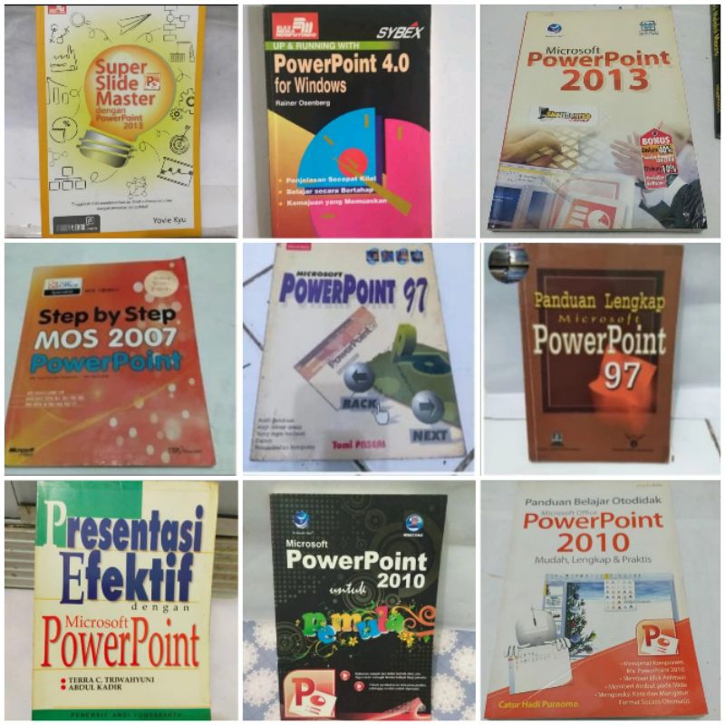 Jual Panduan belajar otodidak powerpoint 2010 Panduan lengkap Microsoft ...