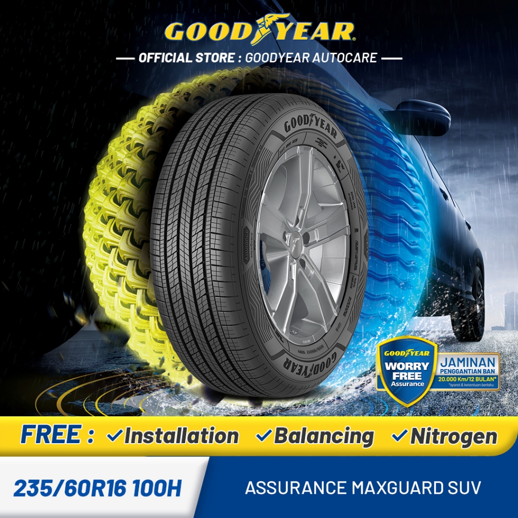 Jual Ban Goodyear 235/60R16 100H Assurance MaxGuard SUV | Shopee Indonesia