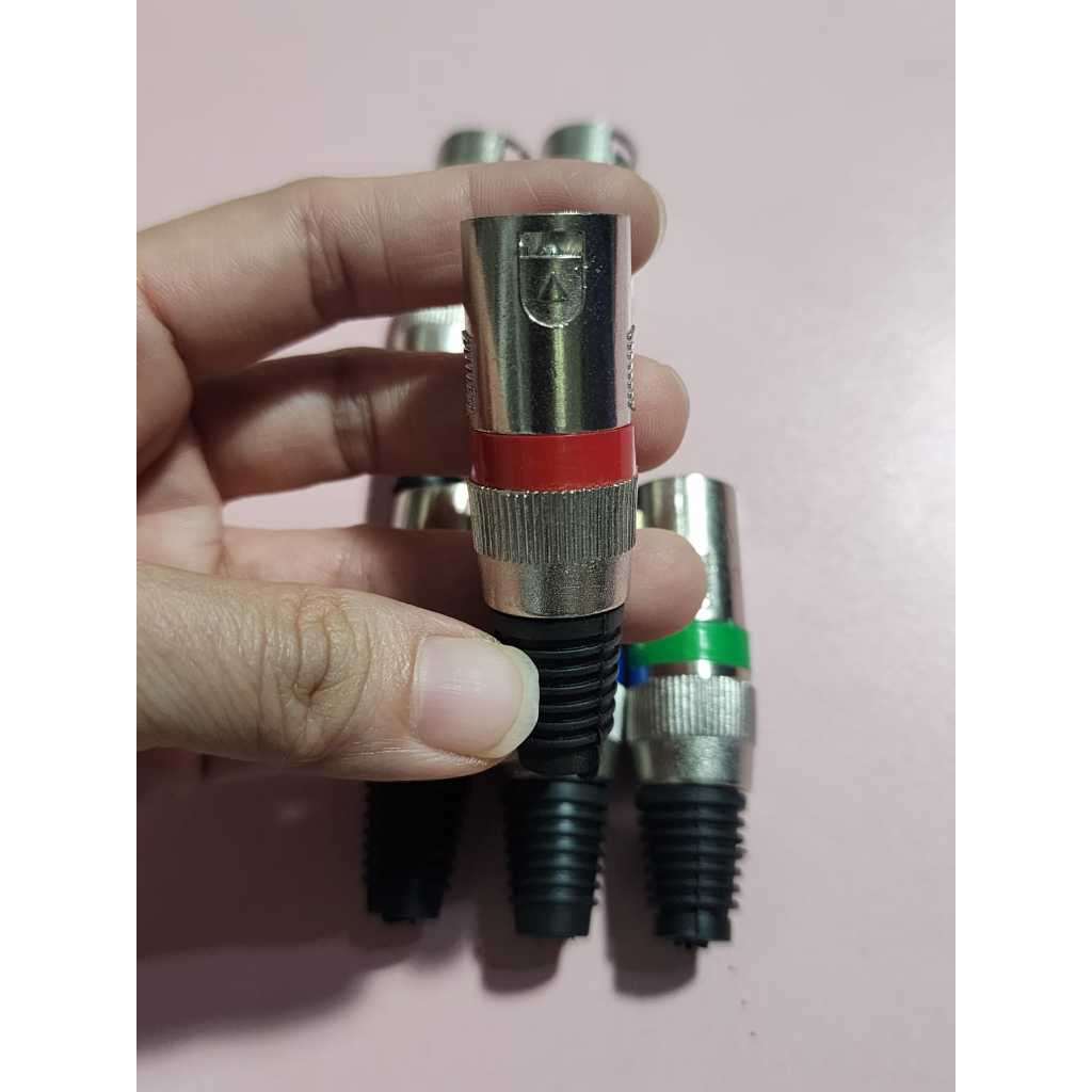 Jual HARGA SATUAN Jack Canon Jek Canon Mono Jack Canare Male Jak Mic ...