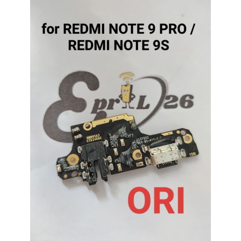 Jual CONNECTOR CHARGER REDMI NOTE 9 PRO ORI PAPAN KONEKTOR CAS PCB ...