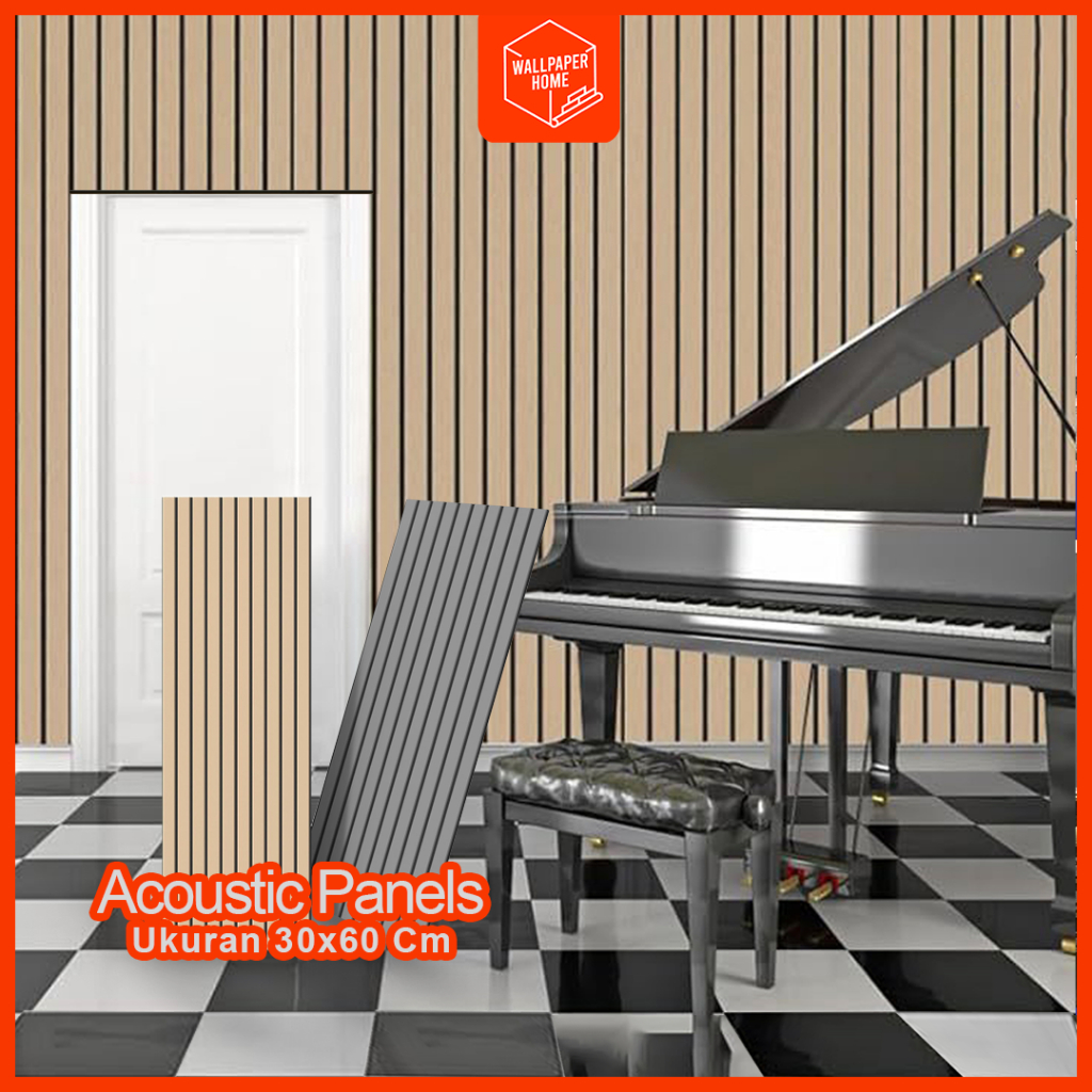 Jual Acoustic panel 60x60cm Peredam suara Ketebalan 0,5 Cm Wallpaper ...