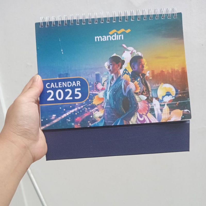 Jual calendar kalender Bank Mandiri 2025 | Shopee Indonesia