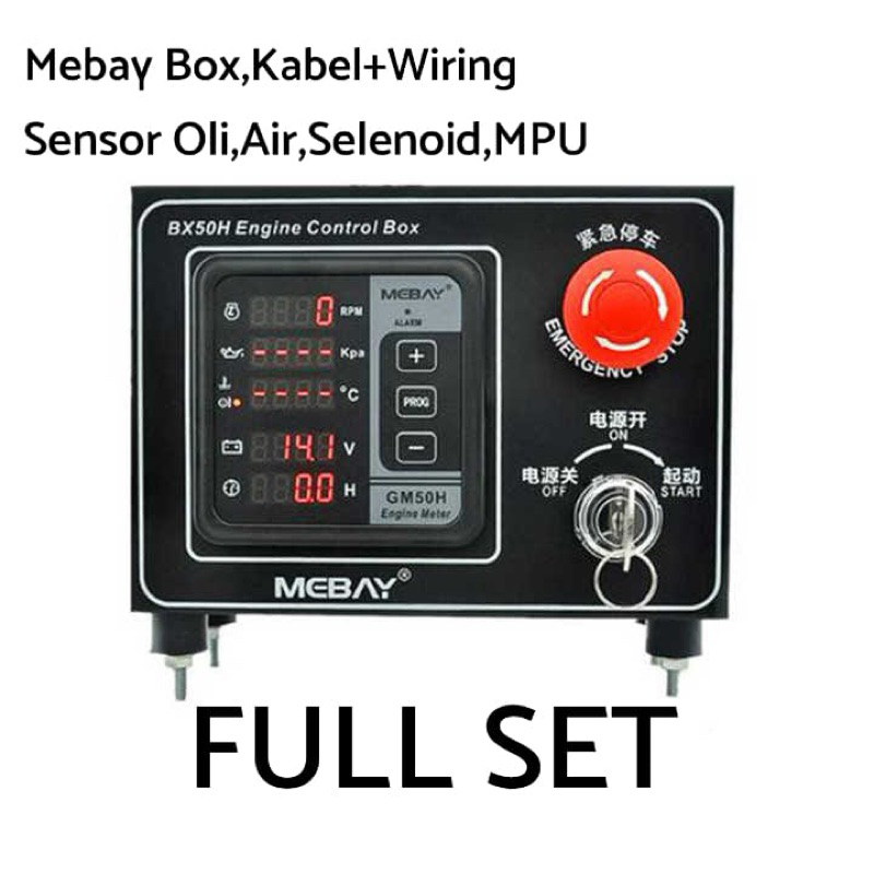 Jual BOX PANEL BX50H MEBAY CONTROL ENGINE POMPA HYDRANT MEBAY BX50H ...