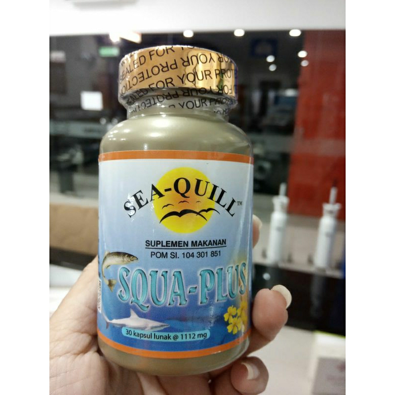 Jual Sea-Qull Squa-Plus Suplemen Makanan 30 Kapsul | Shopee Indonesia