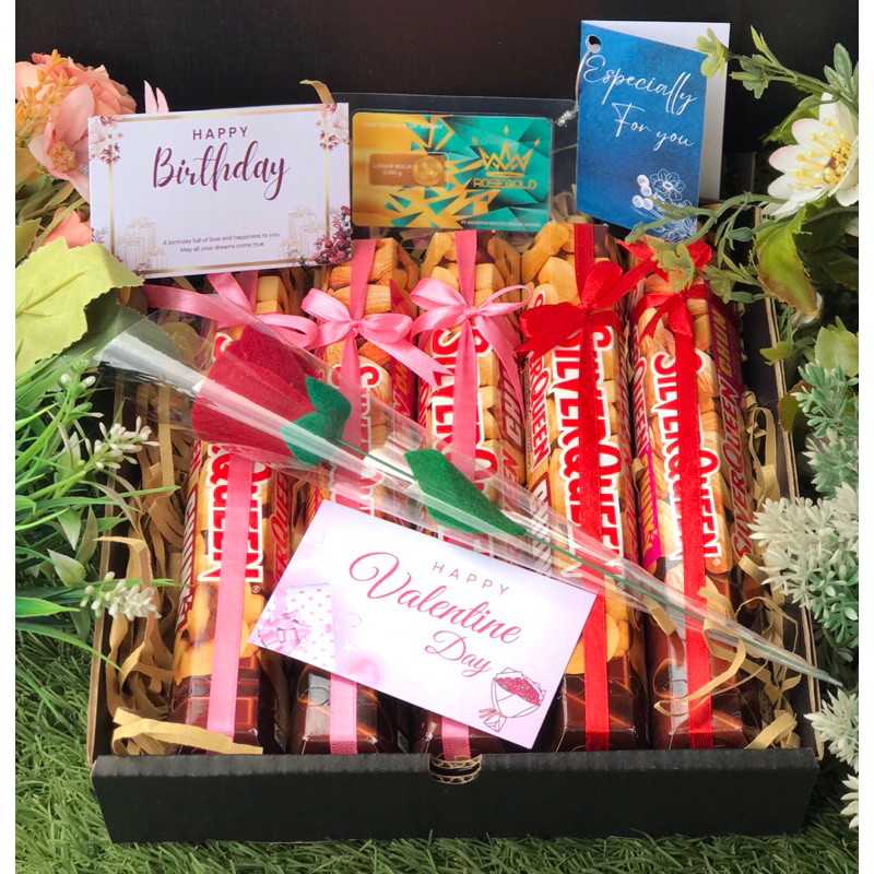 Jual Hadiah Ulang Tahun / Gift Box Cokelat / Hampers Boneka Mini Bear ...