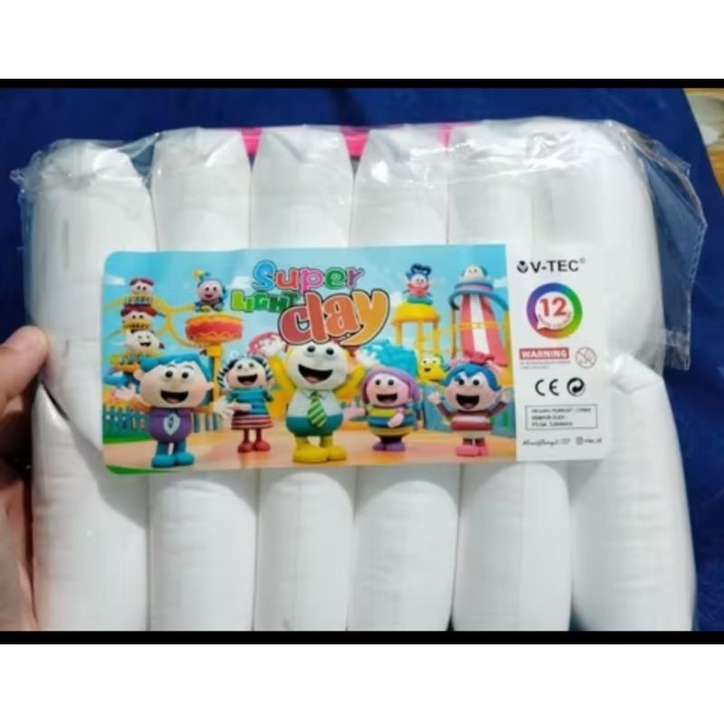 Jual Clay Jumbo Warna Putih 1 pcs/biji | Shopee Indonesia