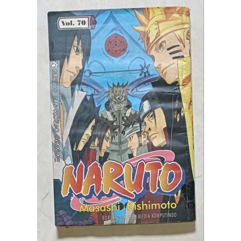 Jual komik Naruto vol 70 original (kondisi apa adanya) | Shopee Indonesia