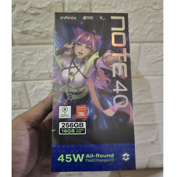 Jual Infinix Note 40 Ram 8/256Gb Baru Segel Garansi Resmi | Shopee Indonesia