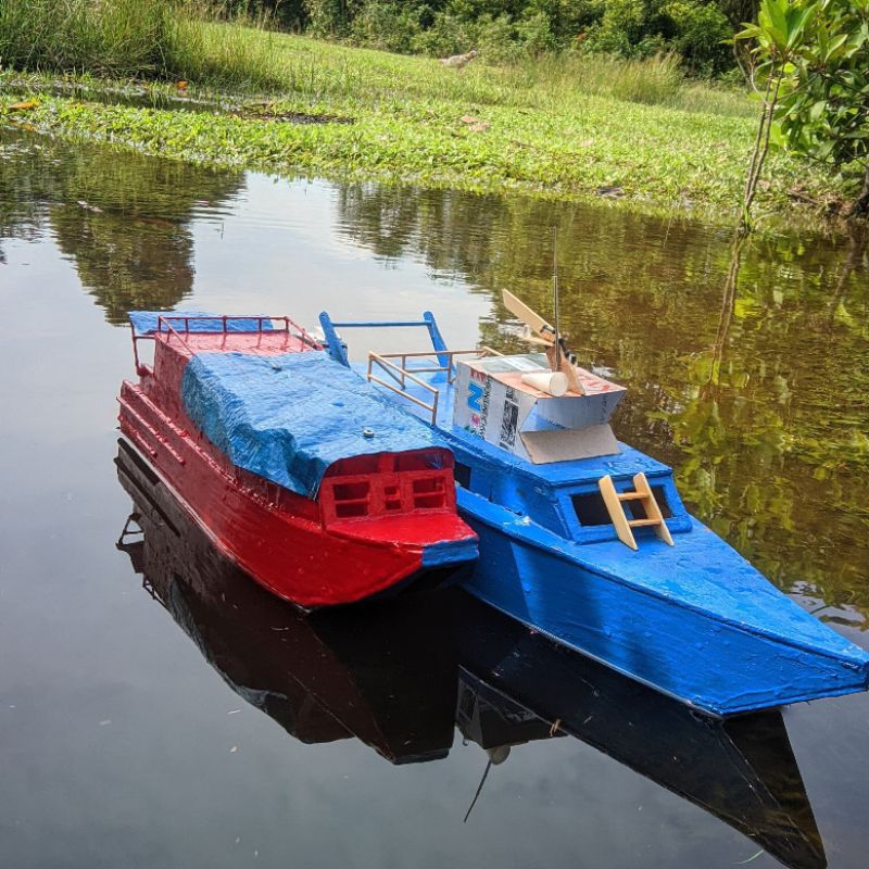Jual KUALITAS TERBAIK, HARGA TERJANGKAU. miniatur speed boat pancung ...
