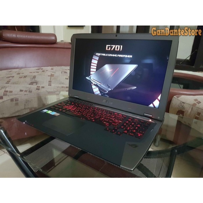 Jual ASUS ROG Monster Gaming G701Vi i7 w/ GDDR5X 1080 32 GB 512 GB SSD ...