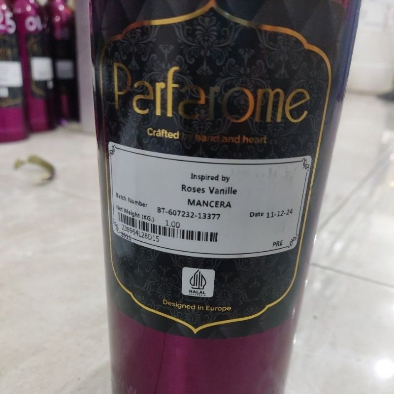 Jual MANCERA ROSE VANILLA BY PARFAROME PREMIUM KEMASAN SEGEL 1KG ...