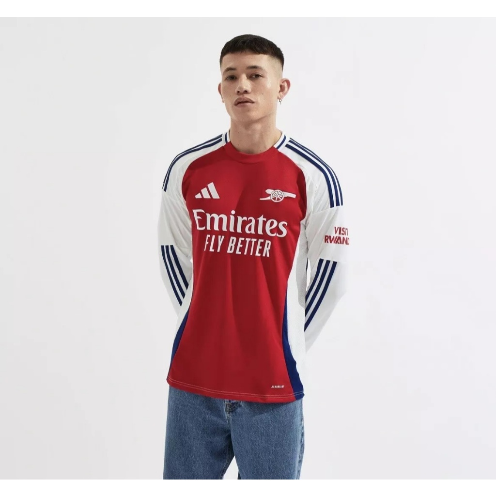 Jual JERSEY ARSENAL NEW HOME LONG SLEEVE MERAH 2024 2025 GRADE ORI BAJU ...