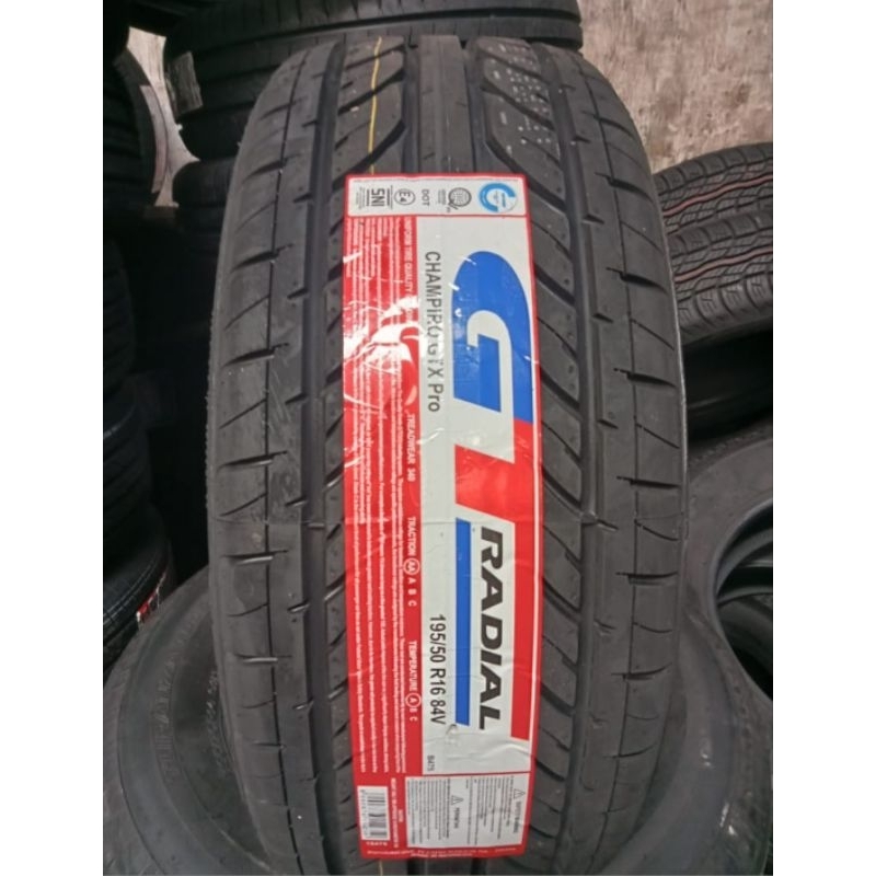 Jual Ban Mobil Ukuran 195/50 Ring 16 Gajah Tunggal Radial GTX Pro | Shopee Indonesia