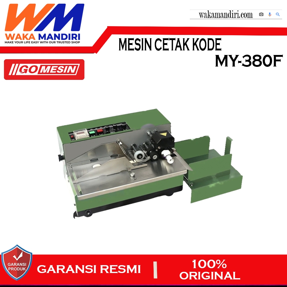 Jual MY-380F Mesin Cetak Coding GOMESIN Cetak Expired Date Original ...