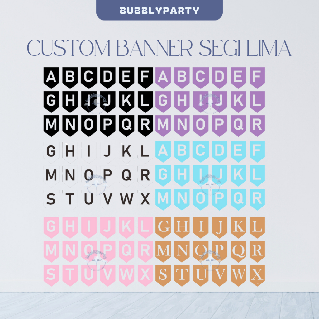 Jual Custom Tulisan Banner Nama Huruf Ulang Tahun | Shopee Indonesia