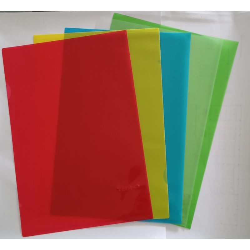 Jual Map Plastik L Polos Warna | Shopee Indonesia