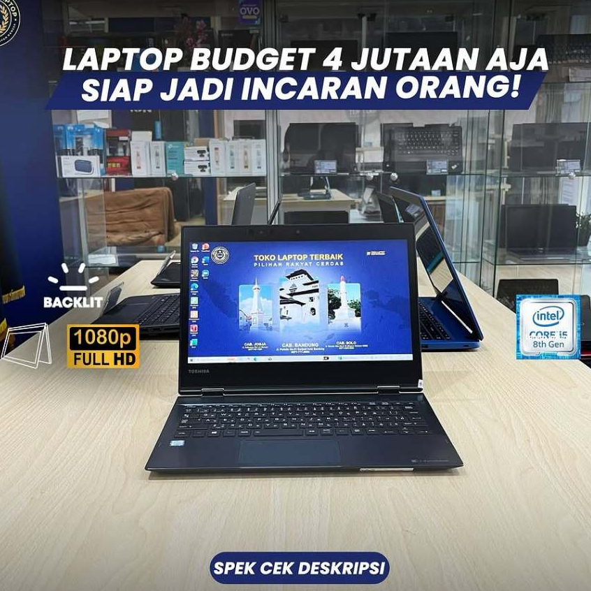 Jual LAPTOP TOSHIBA FLIP 2IN1 CORE I5 | Shopee Indonesia