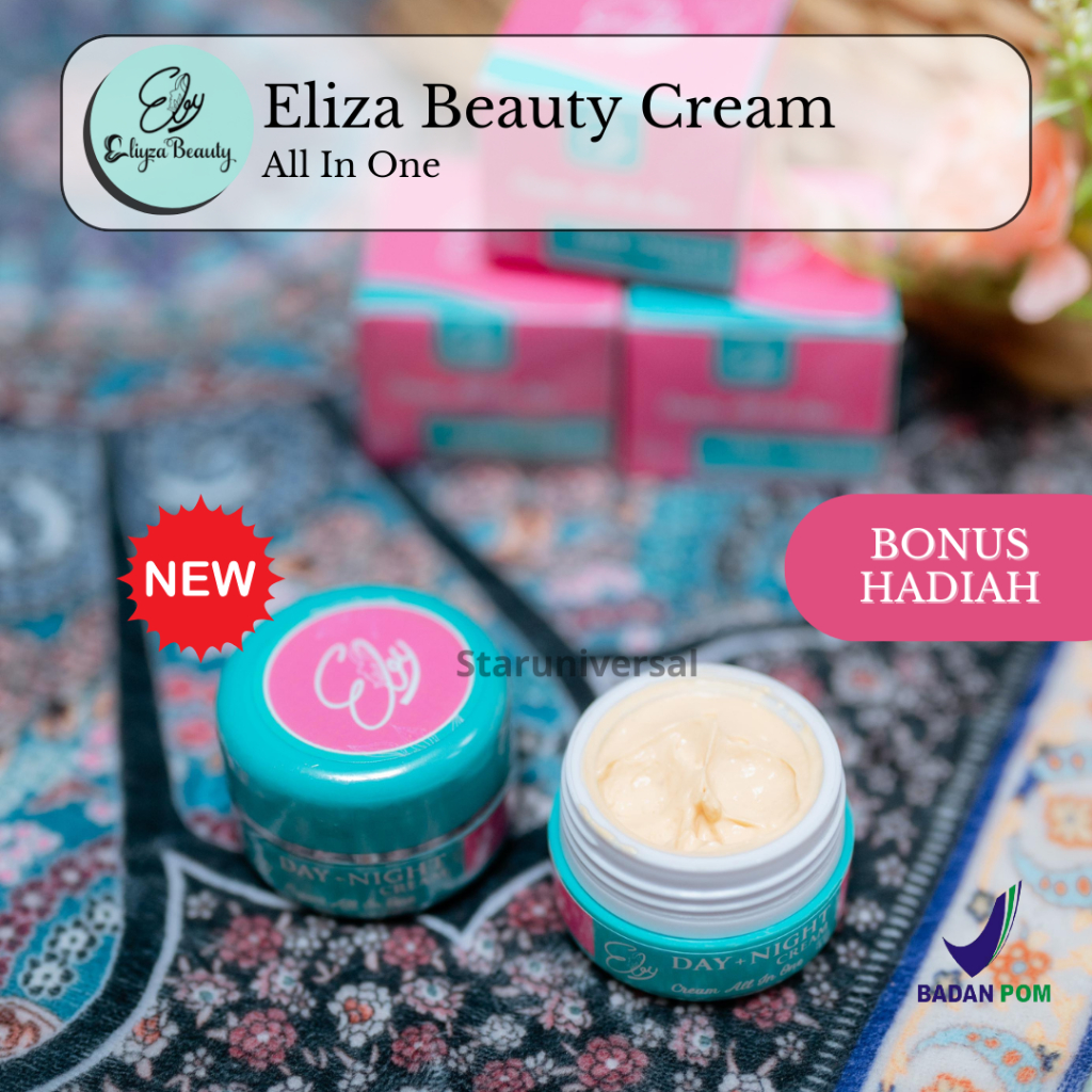 Jual ( COD ) Eliza Beauty Cream All In One Original Paket Harga Hemat 3 ...