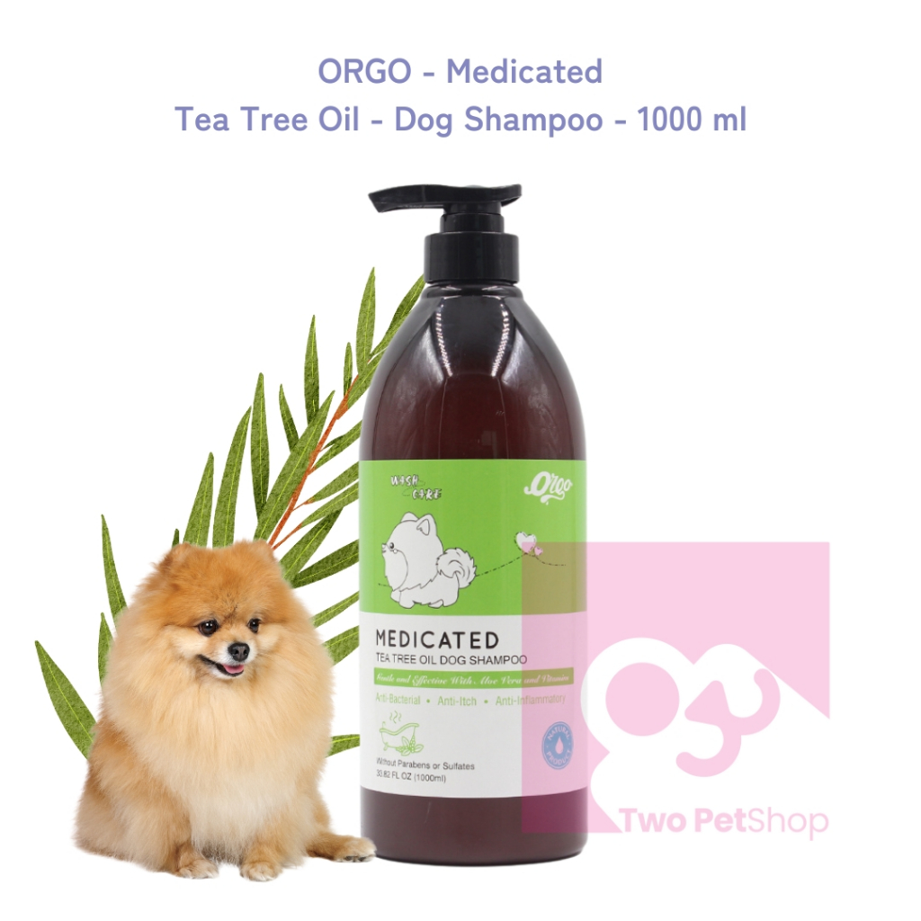 Jual ORGO - Medicated Tea Tree Oil Dog Shampoo - Shampoo Anjing dengan ...