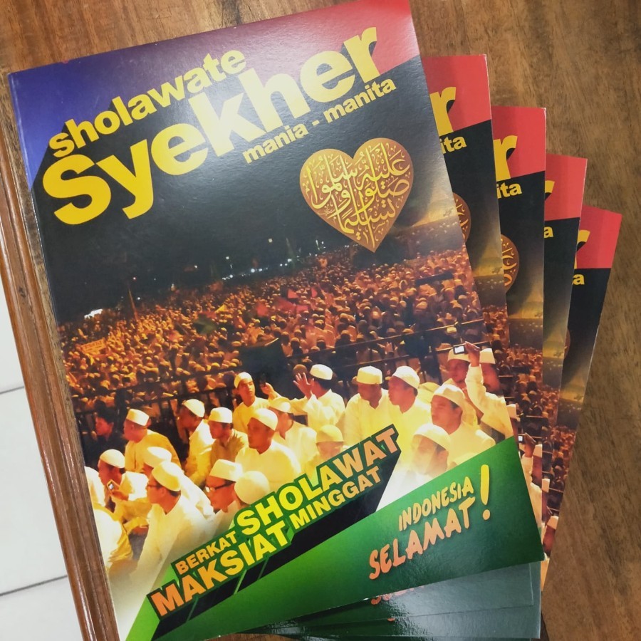 Jual BUKU SHOLAWAT LENGKAP SYEKHER MANIA UKURAN A5 HVS | Shopee Indonesia