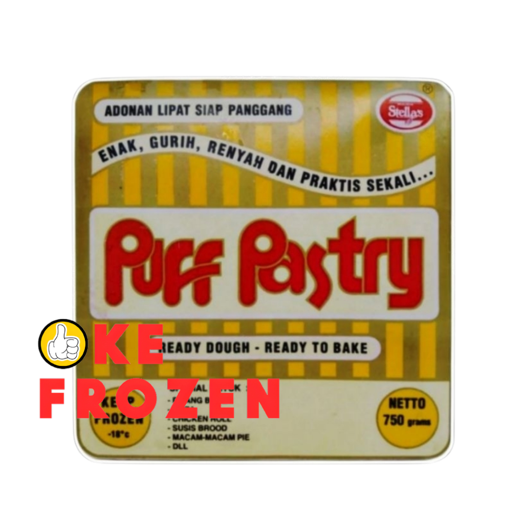 Jual STELLA PUFF PASTRY 750GR KULIT PASTRY | Shopee Indonesia