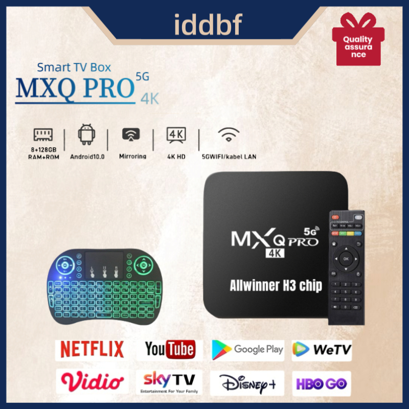 Jual MXQ Pro 5G 4K TV Box Android 11 Quad Core Prosesor 4K HDTV Box ...
