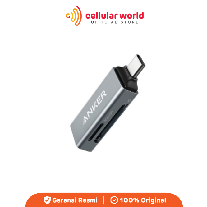 Jual Anker Card Reader USB C 2 in 1 [Garansi Resmi] | Shopee Indonesia