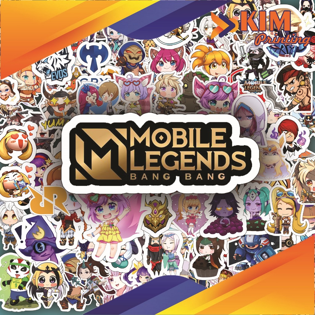 Jual PAKET 50 PCS STIKER MOBILE LEGENDS UNOFFICIAL MURAH MERIAH ...
