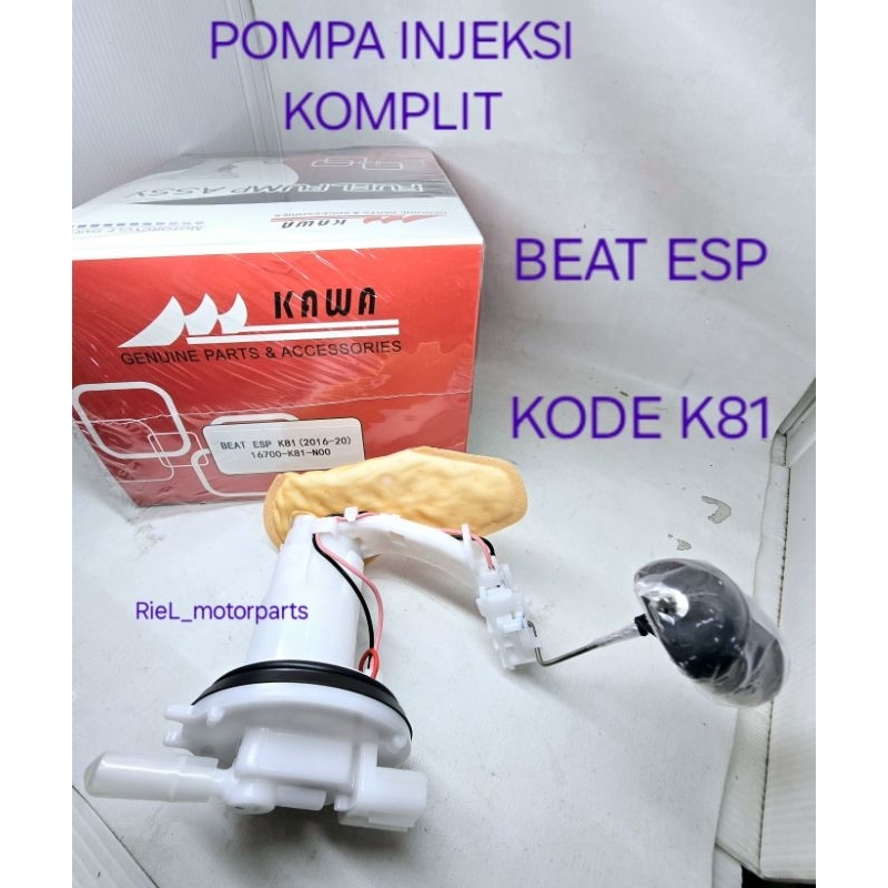 Jual Pompa Injeksi (KW) BEAT ESP K81 POP / SCOOPY ESP fuel pump pompa ...