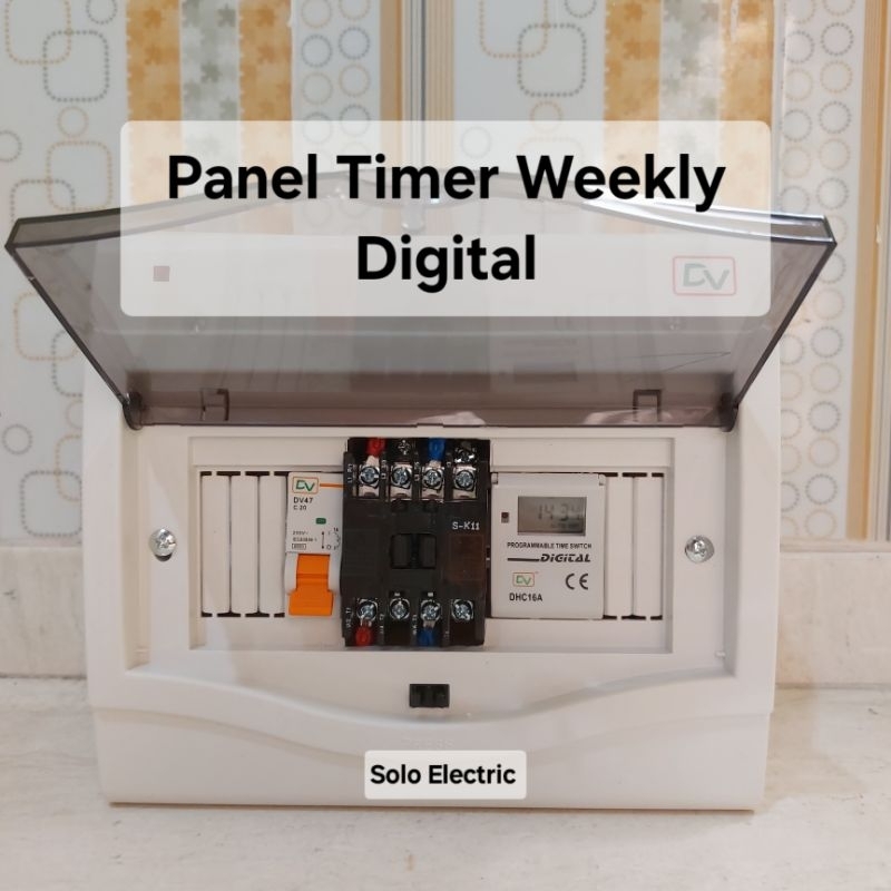 Jual Timer Digital Weekly / Panel Timer Lampu Otomatis | Shopee Indonesia