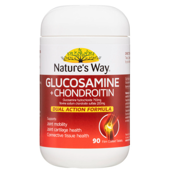 Jual Nature's Way Dual Action Formula Glucosamine + Chondroitin 90 ...
