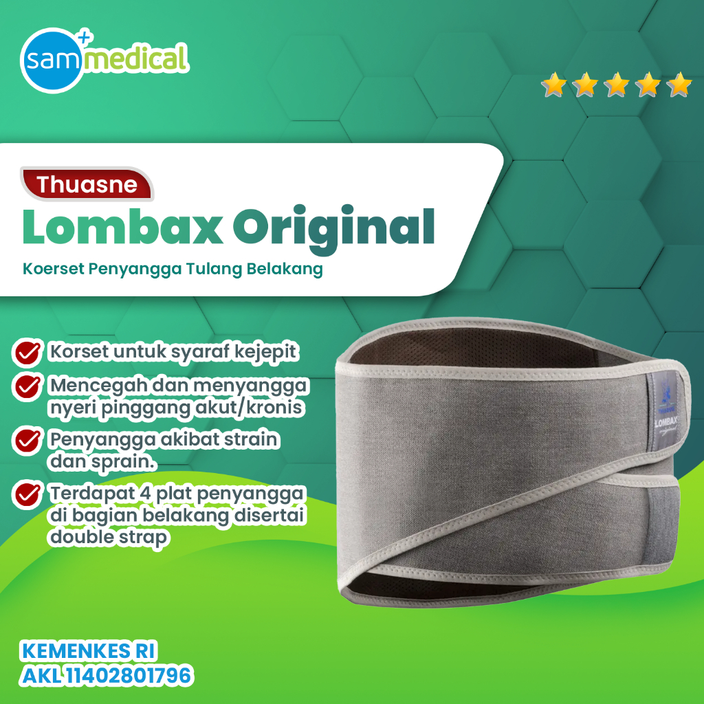 Jual Thuasne Ceint Lombax Grey / Penyangga Tulang Belakang / Korset ...