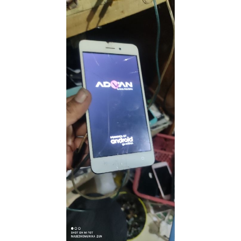 Jual advan s50 4g mesin normal lcd bagus tc pecah | Shopee Indonesia