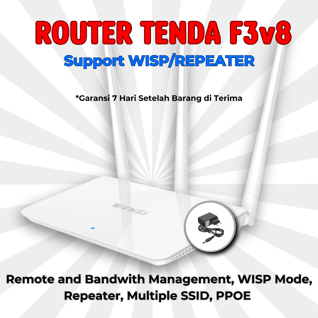 Jual ROUTER TENDA BEKAS SUPPORT WISP MODE/REPEATER | Shopee Indonesia