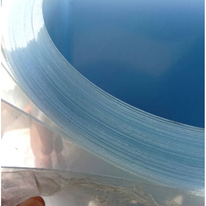 Jual mika PVC sheet clear bening 2mm x 100cm x 200cm mika PVC sheet ...