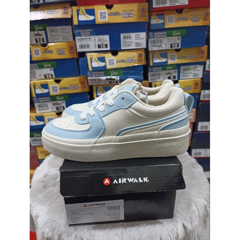 Jual Sepatu Original Airwalk Cordell White/Blue | Shopee Indonesia