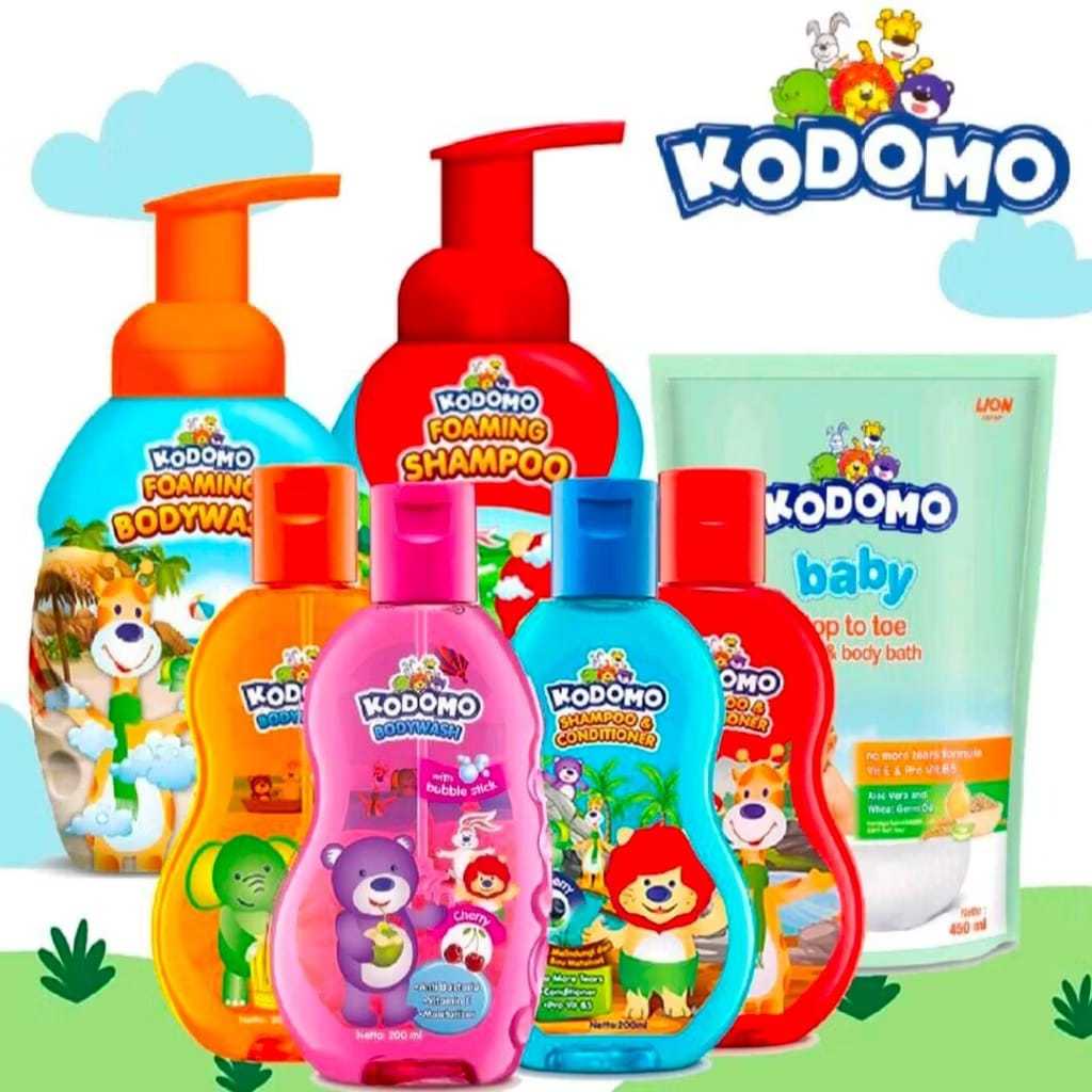 Jual Kodomo Kids Body Wash & Shampoo Sabun dan Sampo Anak | Shopee Indonesia