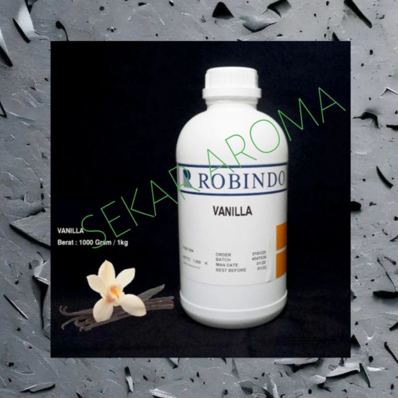 Jual ESSEN VANILLA ROBINDO REPACK 500gr & 1 KG | Shopee Indonesia
