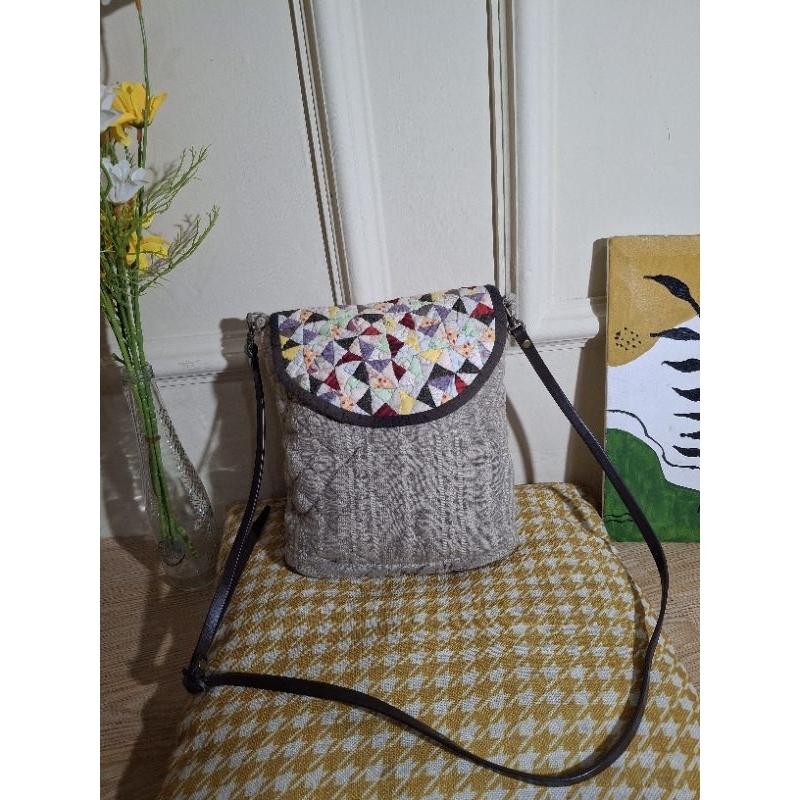 Jual tas sling unik tas pl tas sling coklat | Shopee Indonesia