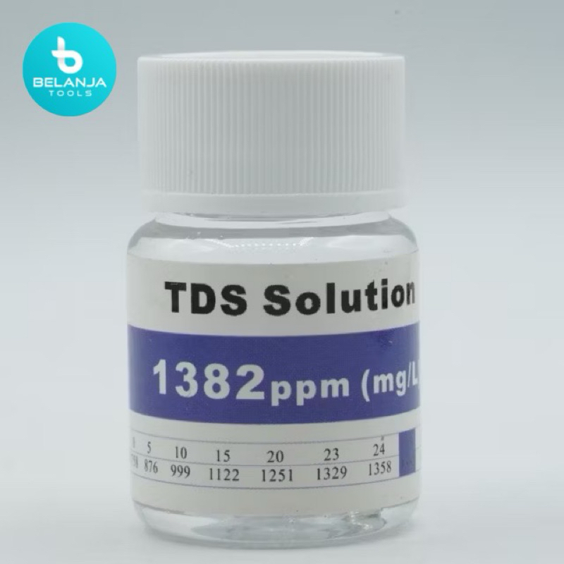 Jual TDS Meter Calibration Liquid - Cairan kalibrasi TDS Solution (2 ...